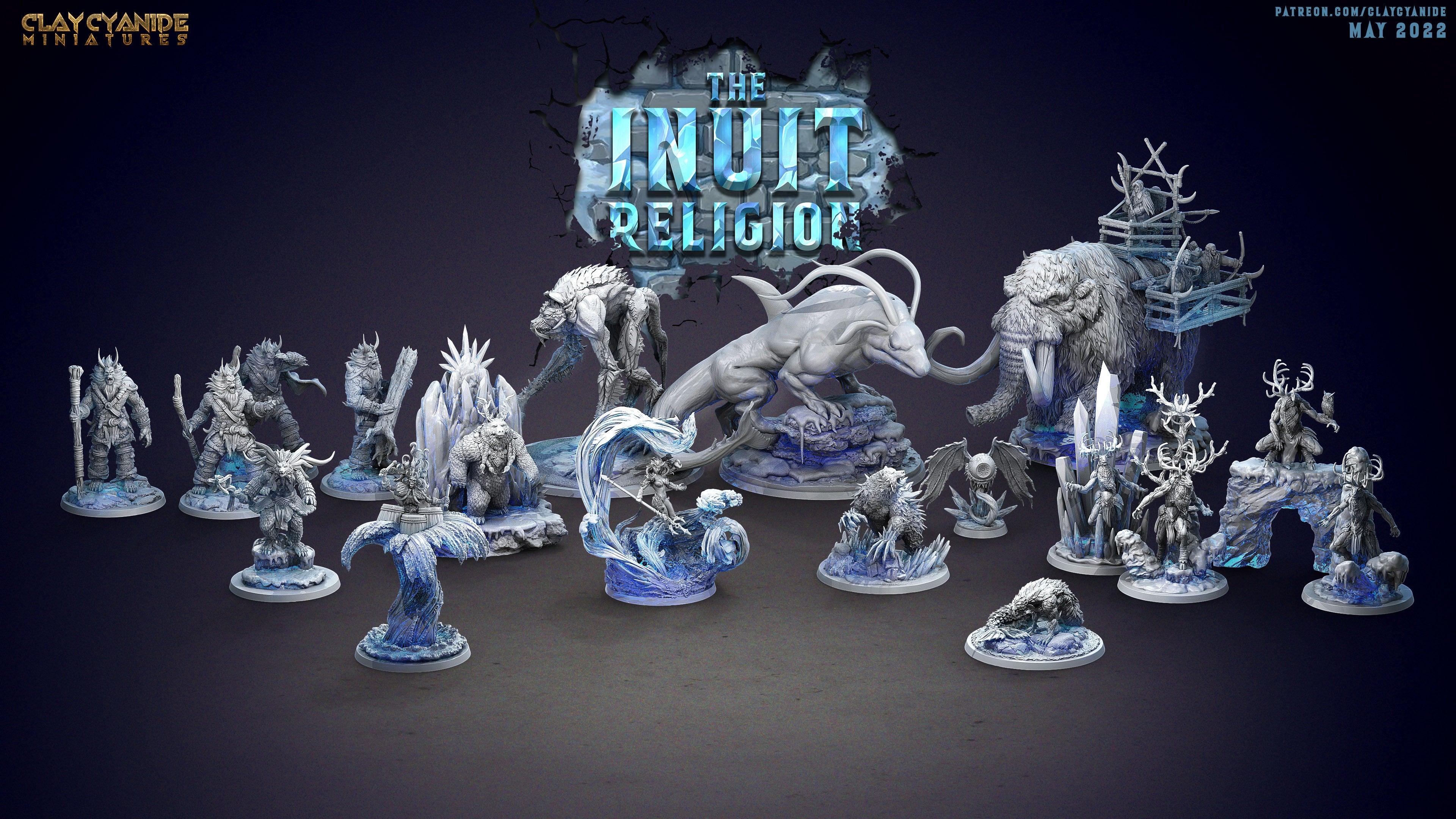The Inuit Religion DnD miniatures for wargaming and painting – Plague ...
