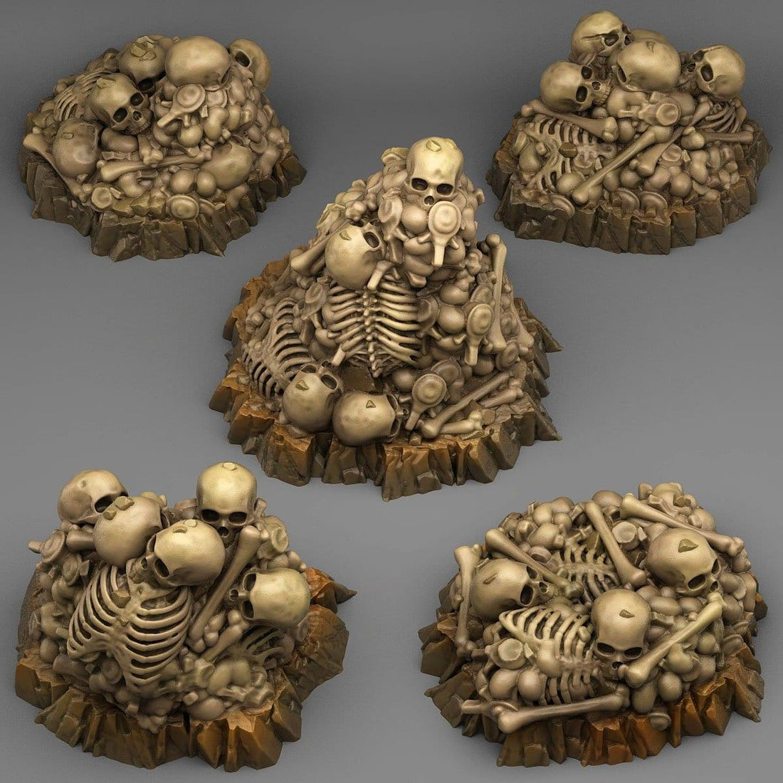 Lost Bone Miniatures | Wargaming Terrain Skeleton Mini | 28mm or 32mm ...