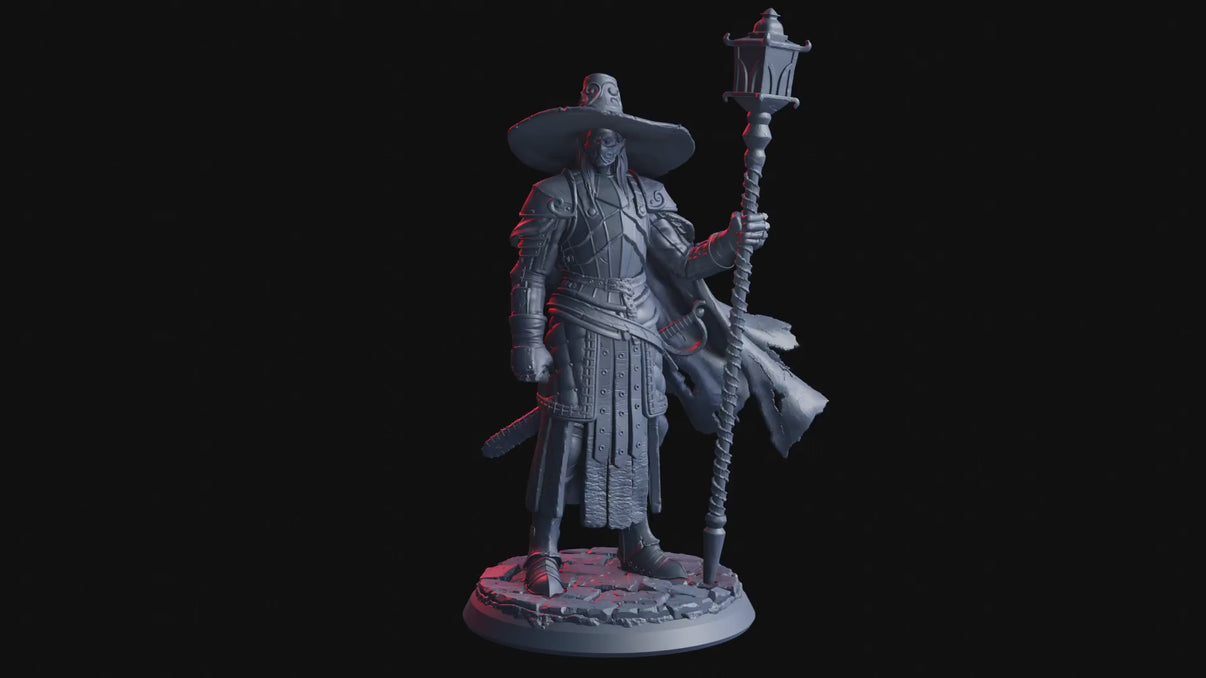 Vance, the Illusion Breaker Miniature | Elf Eldritch Knight | 32mm Sca ...