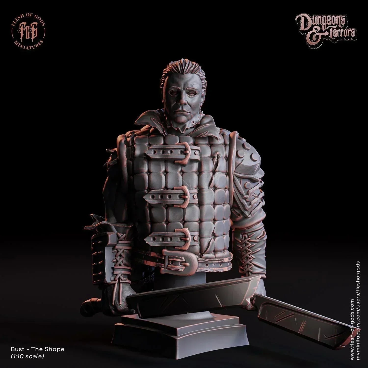 The Shape Resin Bust Statue | Serial Killer Boogeyman Horror Decor ...